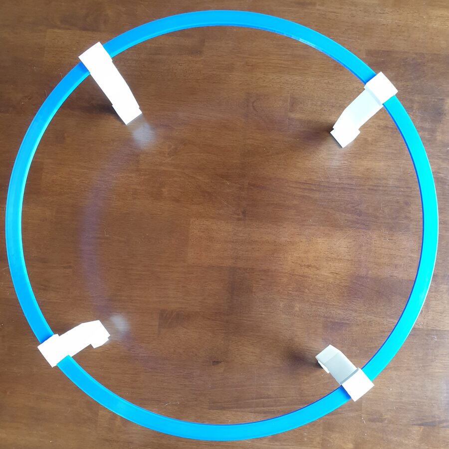 Granboard 132 LED Ring White klein für EDart. TOP AUSLEUCHTUNG. Mit ...